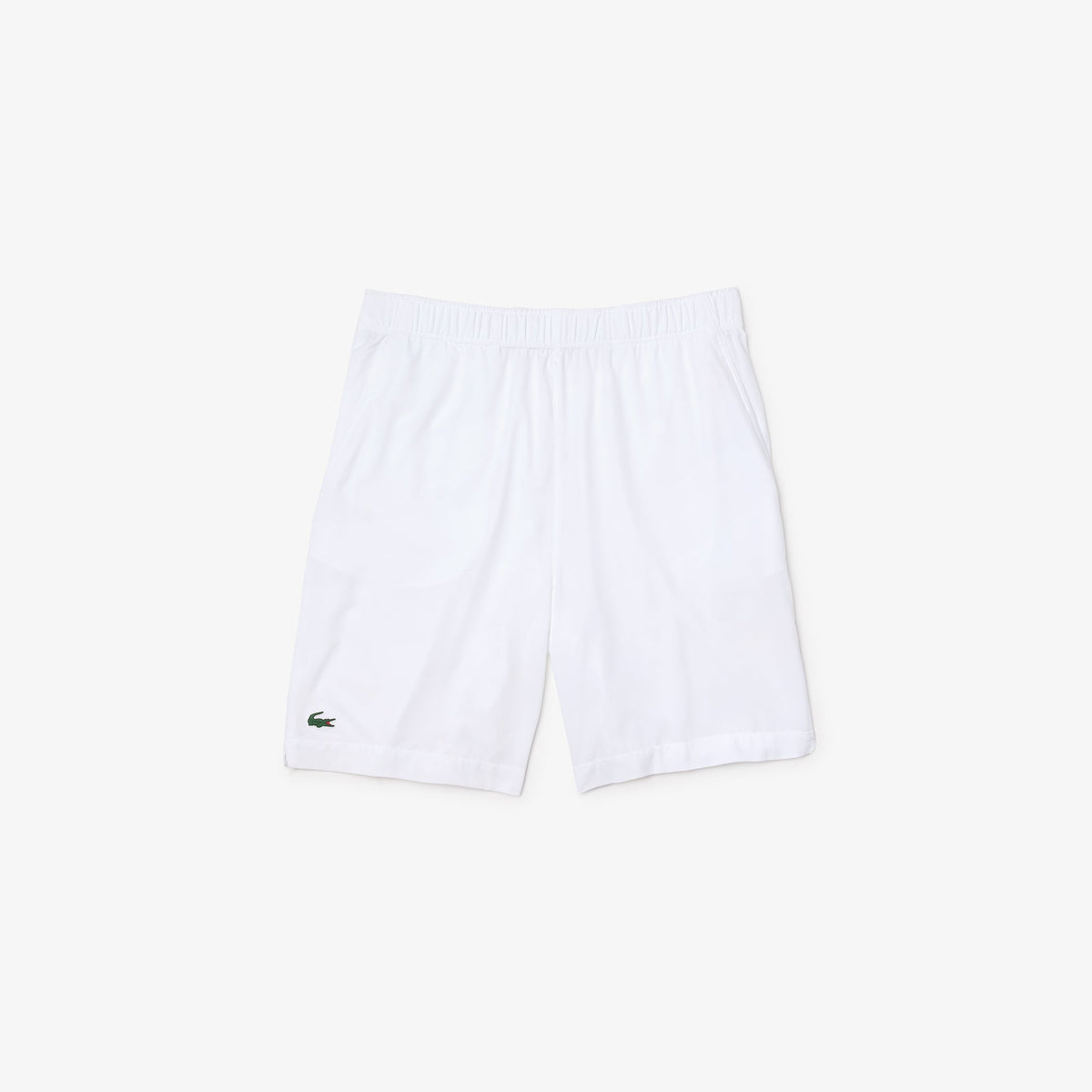 Short Lacoste (Blanc/Bleu marine) — Padellife.fr